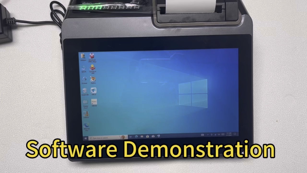 All In One Electronic Cash Register Nfc Payment Terminal Touch Screen ...