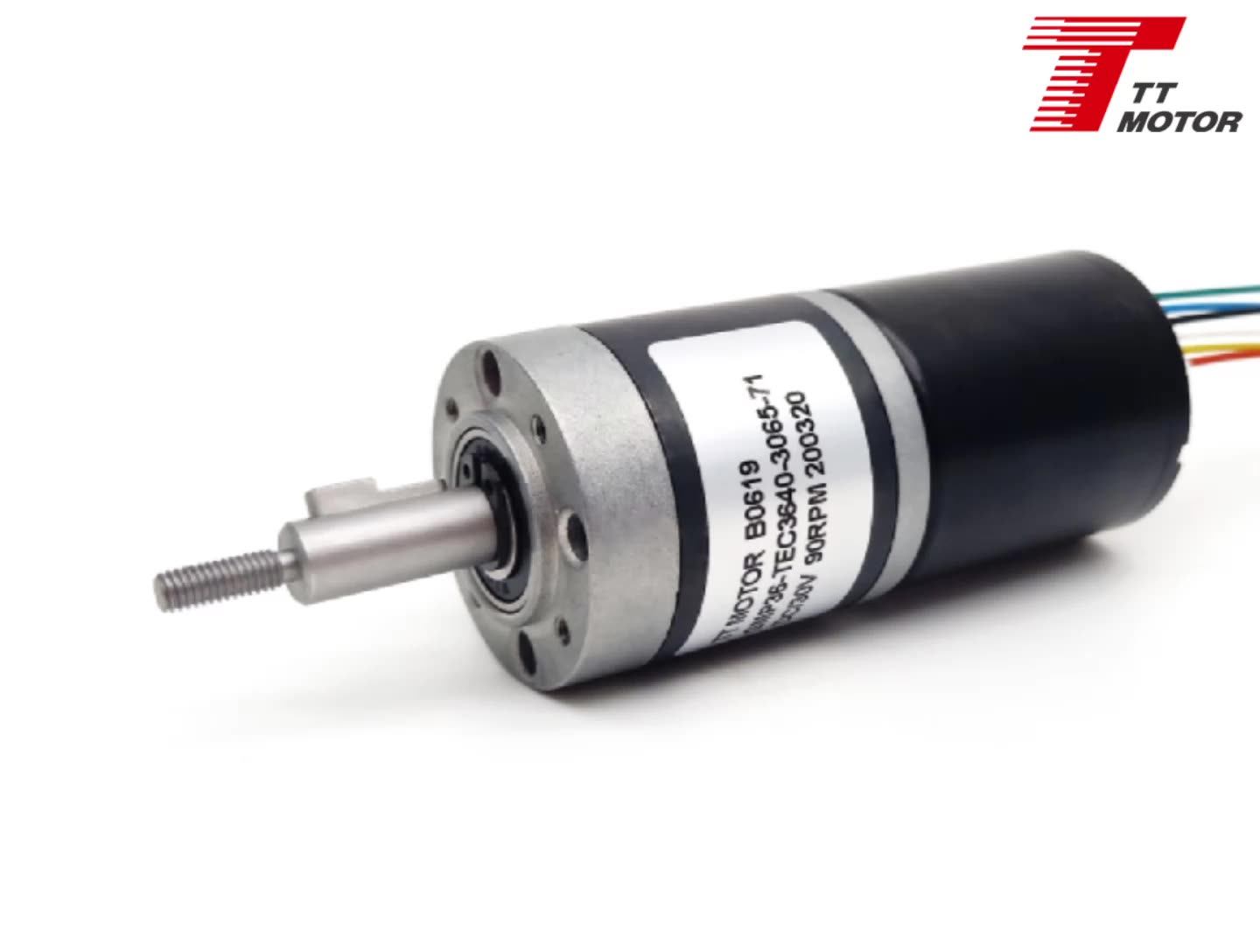 Tt Factory 12v 24v 36mm High Torque Low Rpm Brushless Planetary Dc Gear ...