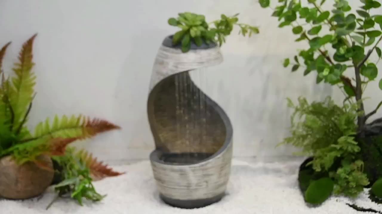 Creative Design Indoor Mini Tabletop Water Fountain Office Relaxation ...