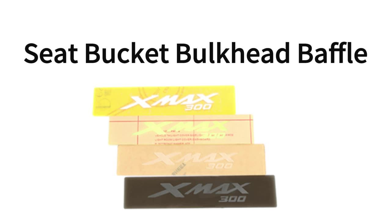Motorcycle Seat Bucket Acrylic Bulkhead Baffle Bucket Seats For Yamaha ...