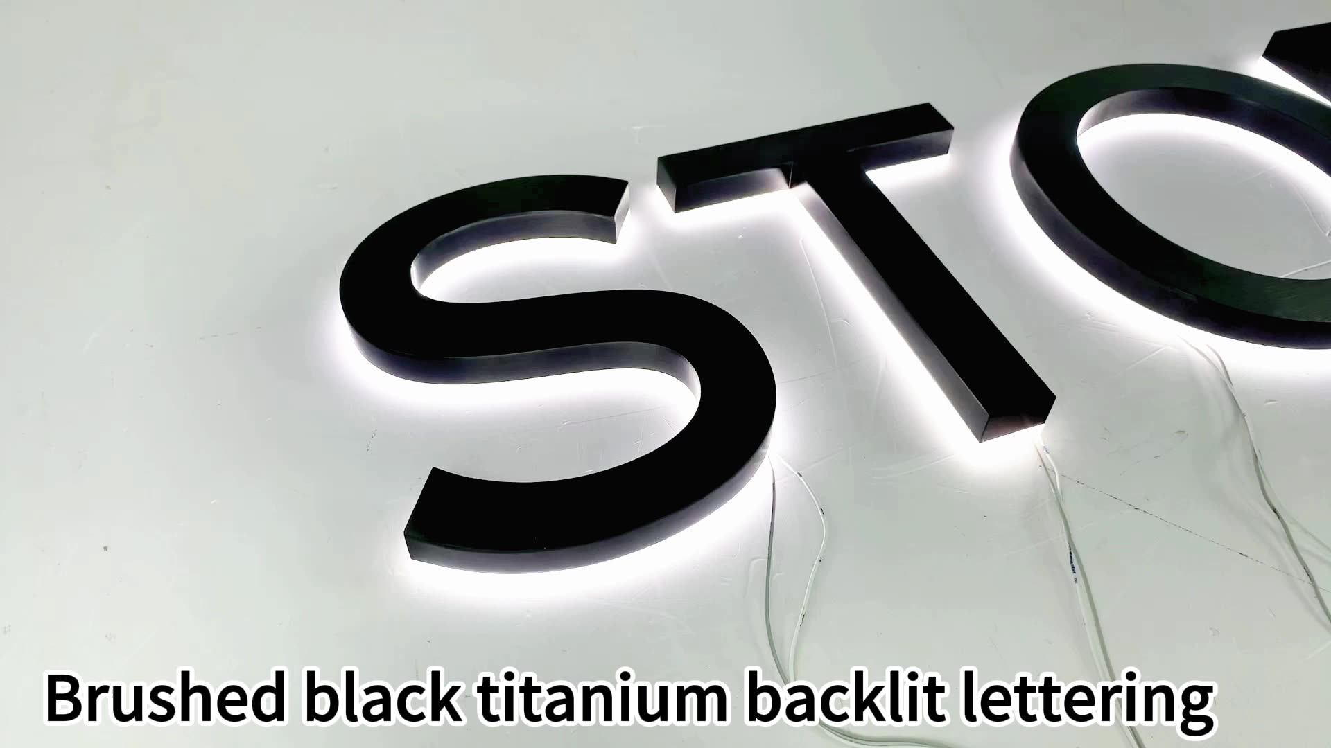 Backlit Led Letter Acrylic Sign Board Outdoor Led Backlit Logo Sign ...