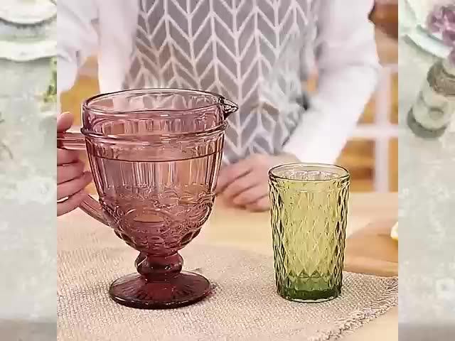 Medieval Wine Crystal Glass Vintage Goblet Wedding Glass Cup Goblets ...