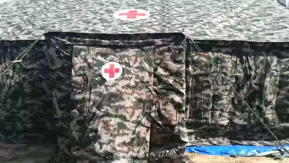 Outdoor Army 10 Man American 4 Seasons Camouflage Heavy Duty Canvas ...