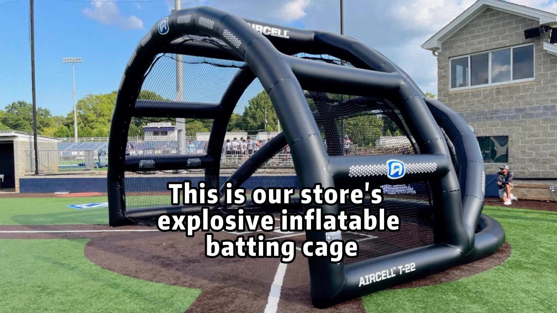 High Quality Custom Portable Inflatable Baseball Sport Court Baseball ...
