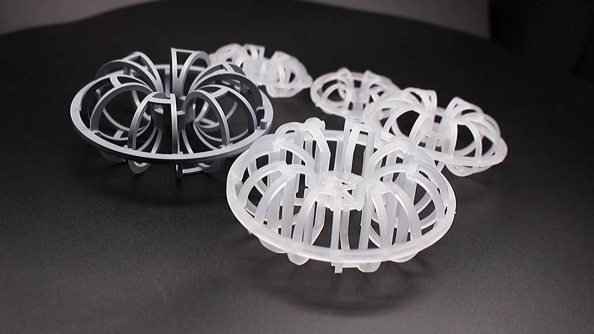 In Stock Random Packing Pe Rpp Pvc Cpvc Pvdf Pp Plastic Rosette Ring ...