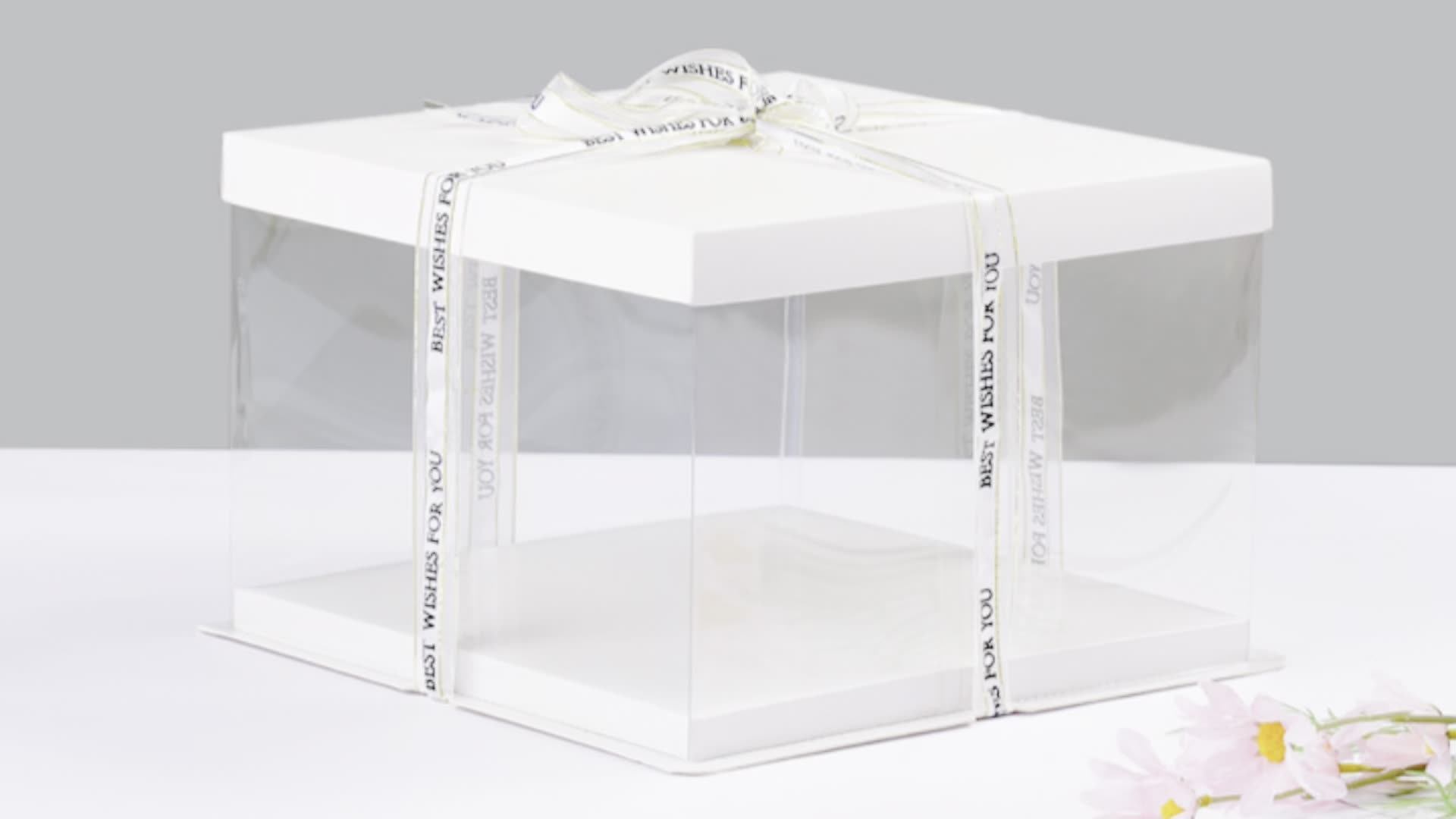 Wholesale Cheap 2022 Best Tall Clear Cake Box 4inch 6inch 8inch 10inch ...