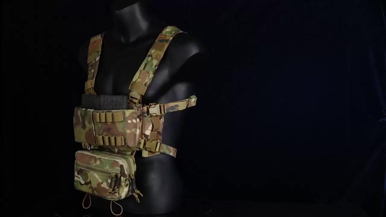 Idogear Tactical Chest Rig Hunting Vest Series Mk3 Multicam Tactical Combat Chest Rig With Mag ...
