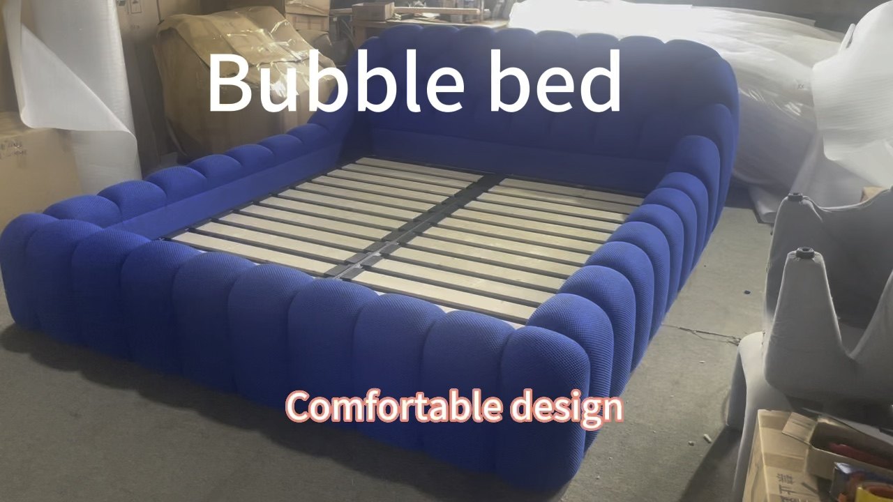 Modern Roche Bobois Bed High Density Foam Soft Bedroom Furniture ...