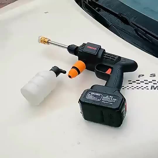 Multi Fonction Automatic Car Wash Spray Gun Foam Foam Mini Portable ...