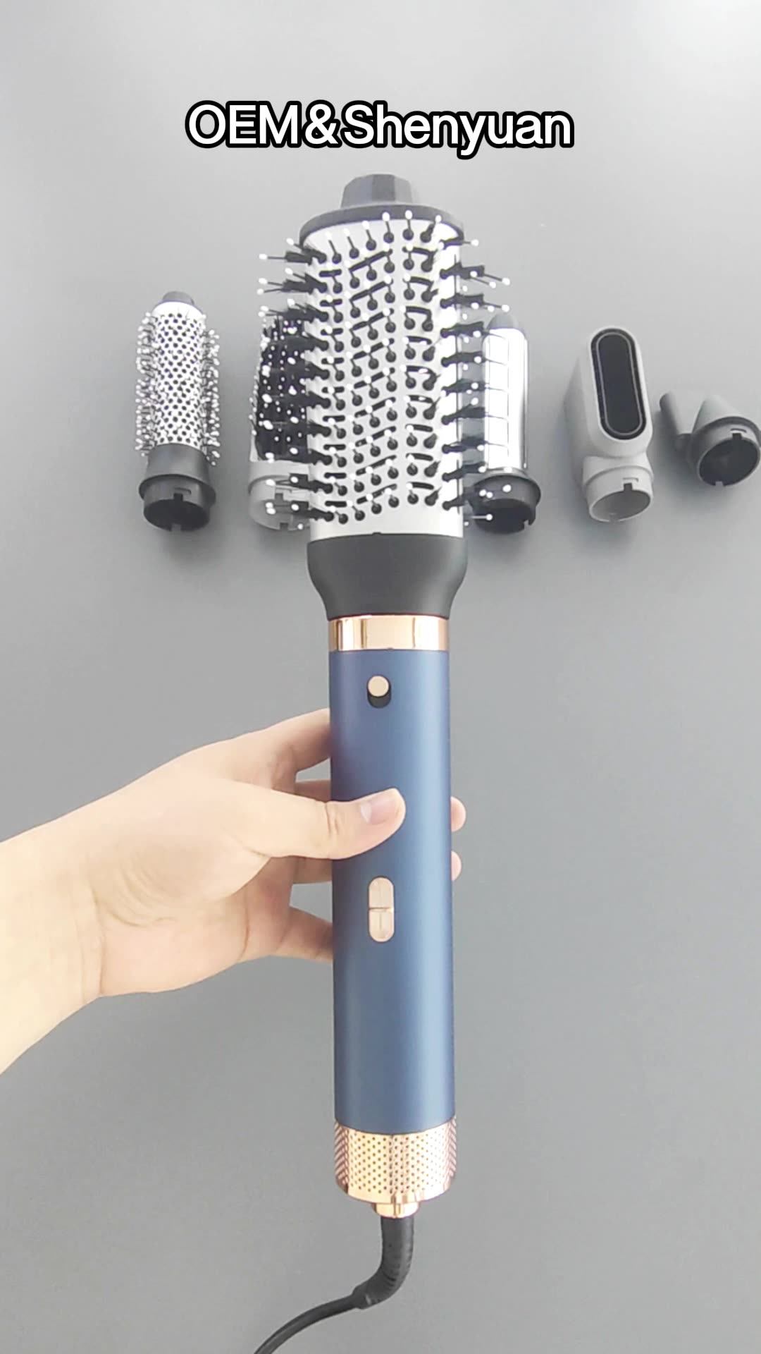 8 In 1 Hair Styler Set Multifunctional Replaceable 105000rpm High Speed ...