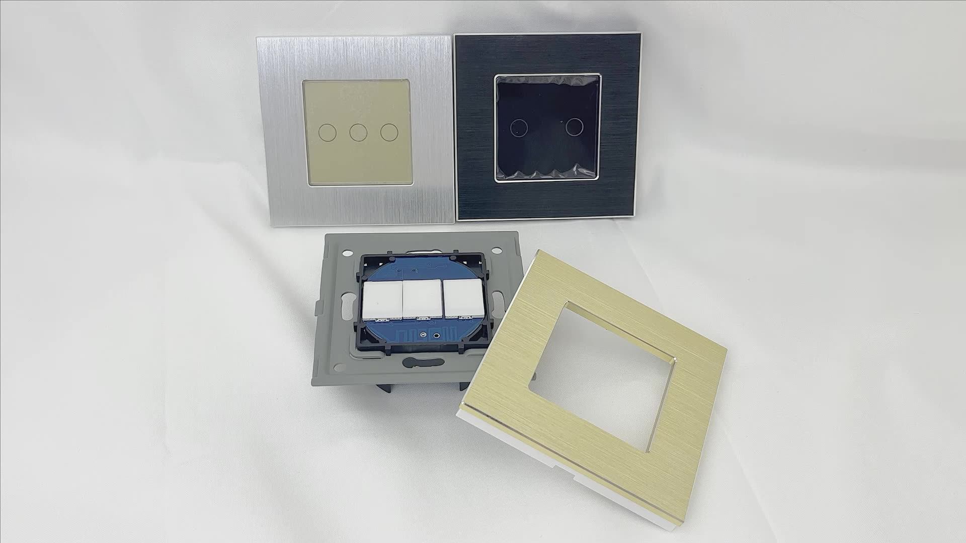 Klass Wall Touch Switch With Indicator Light Tuya Smart App Control ...