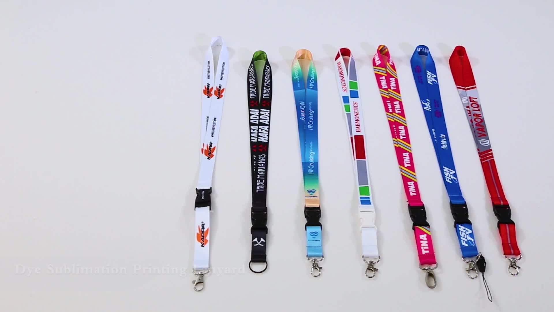 Huacheng Printed Lanyard With Custom Logo No Moq Released Custom ...