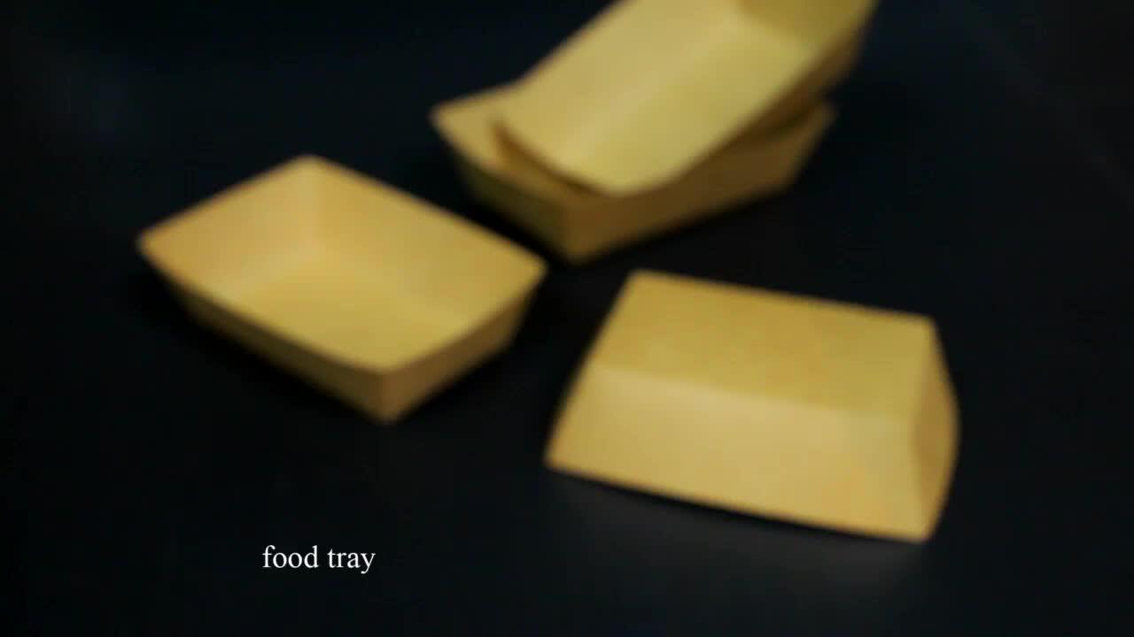 Custom Boat Shaped French Fry Fried Chicken Kraft Paper Serving Hot Dog ...