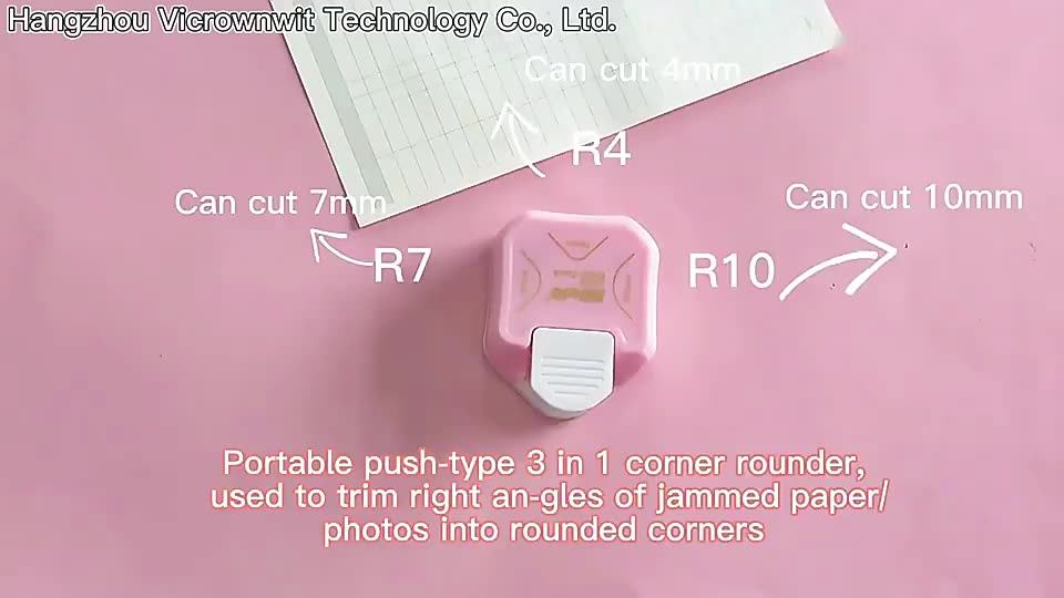 Decorative Corner Punch 3 In 1 Rounder Pattern Paper Edge Cutter Paper ...
