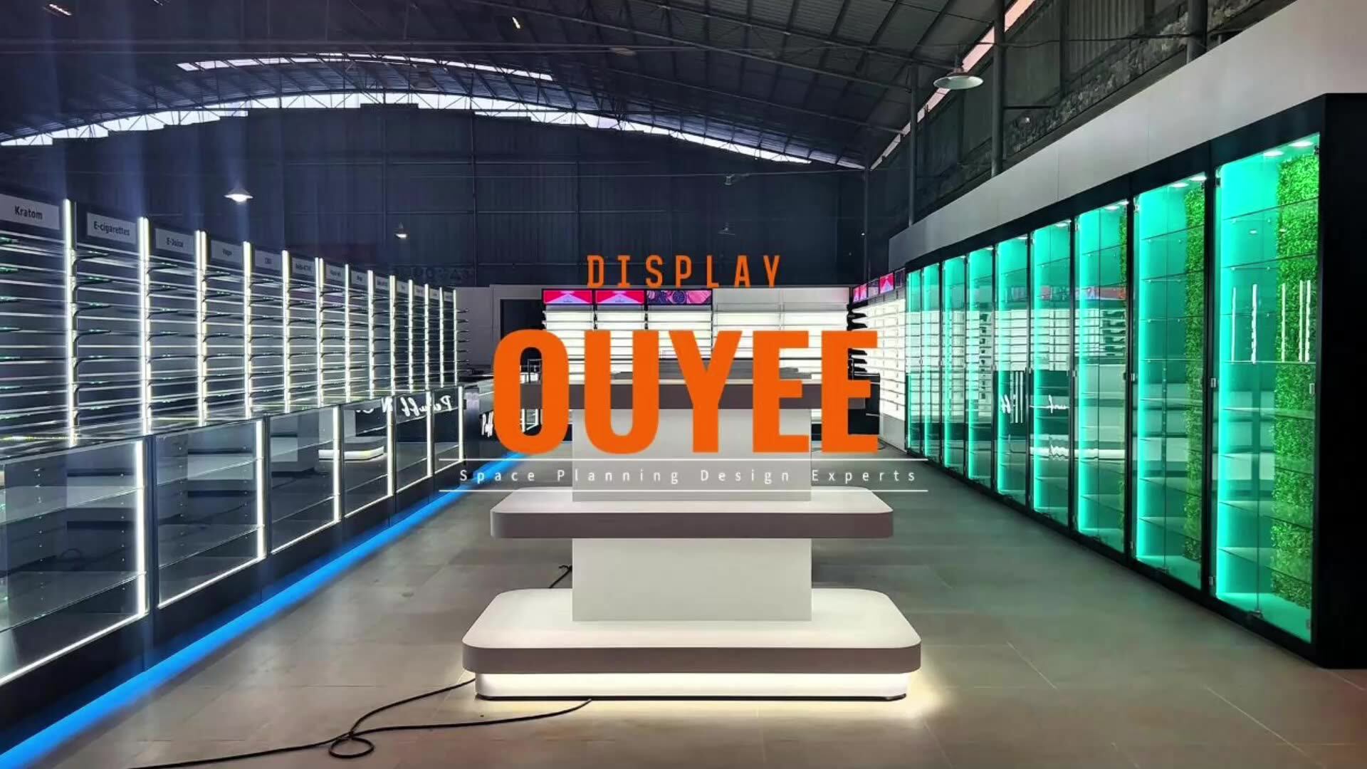 Cigarette Display Rack Lock Tobacco Showroom Design Glass Showcase ...