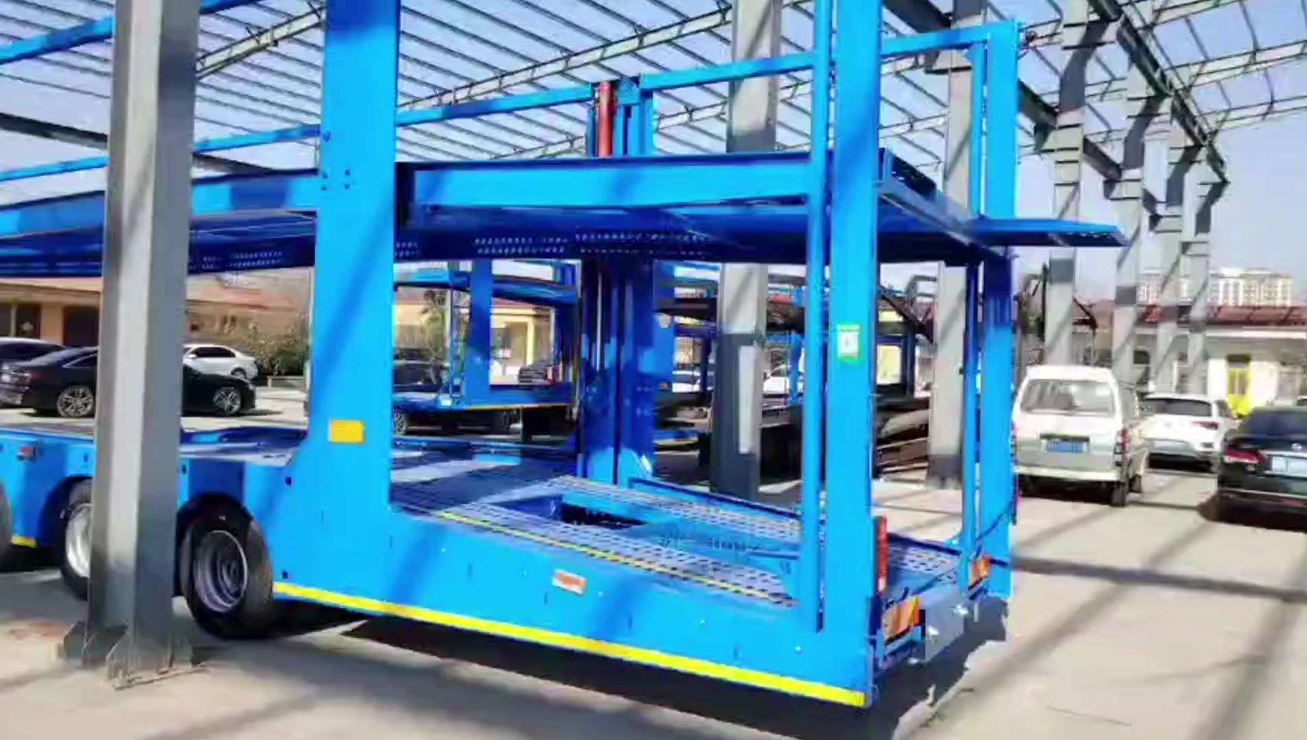 Best Selling Customized Mobile Metal Car Carrier Transport Tandem ...