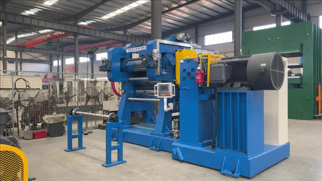 Xy Rubber Sheet Calender Machine Vertical Calendering Mill With 2 3 4 ...