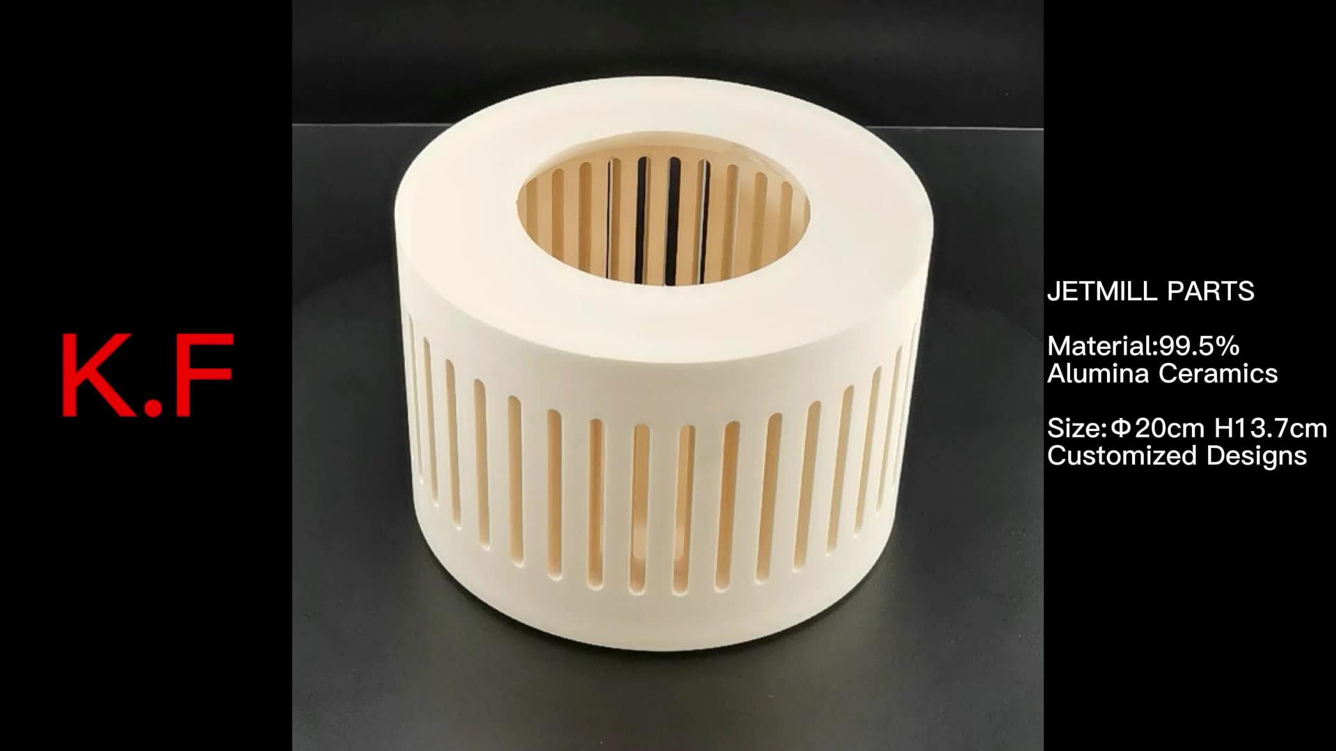 High Strength Alumina Ceramic Classifier Mill Rotor/classifier Wheel ...