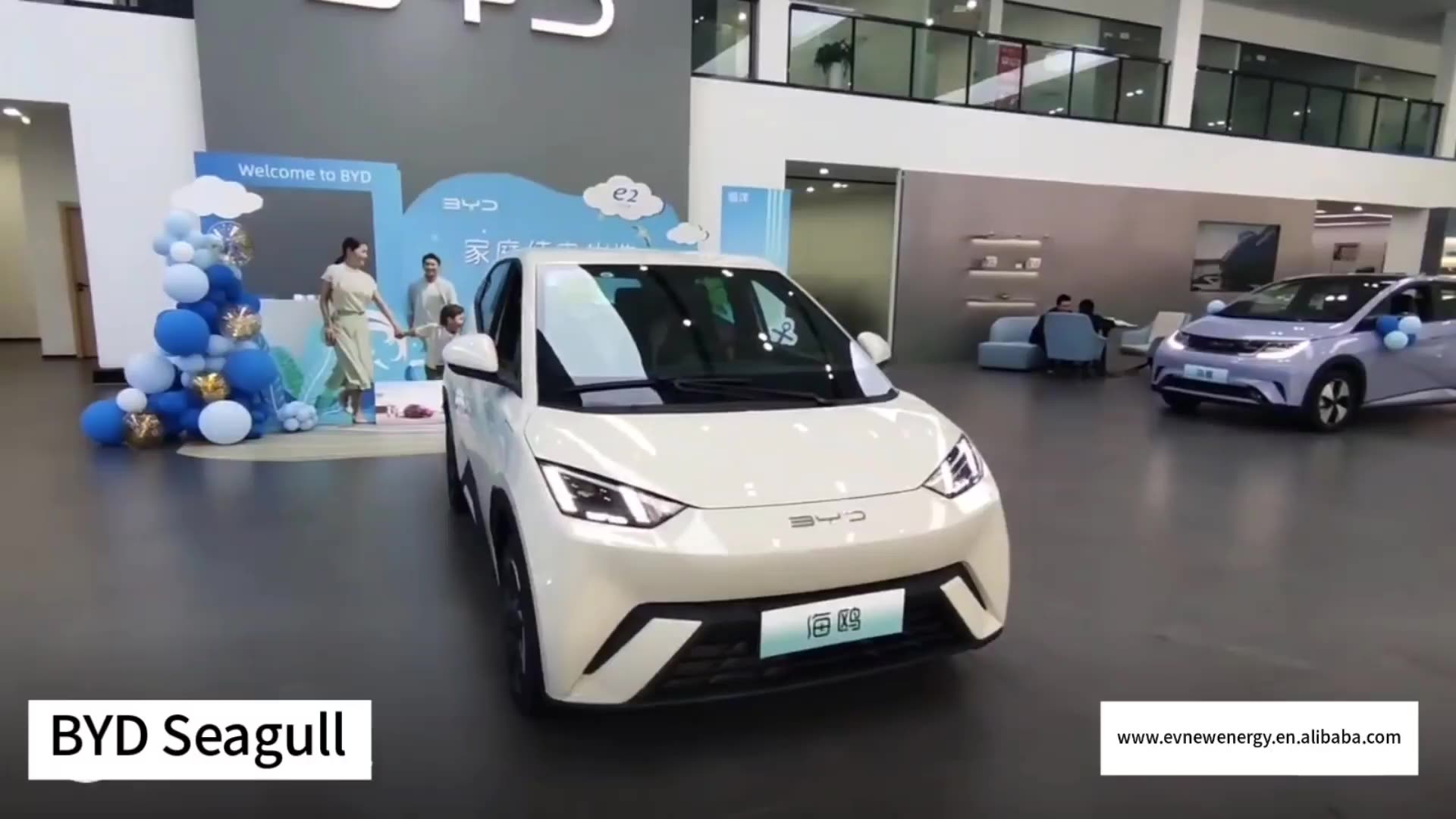 China Electric Car Byd Bvd Seagull Haiou Glory Ev Car 305 405 Km 2024 Year Sea Gull 2024 ...