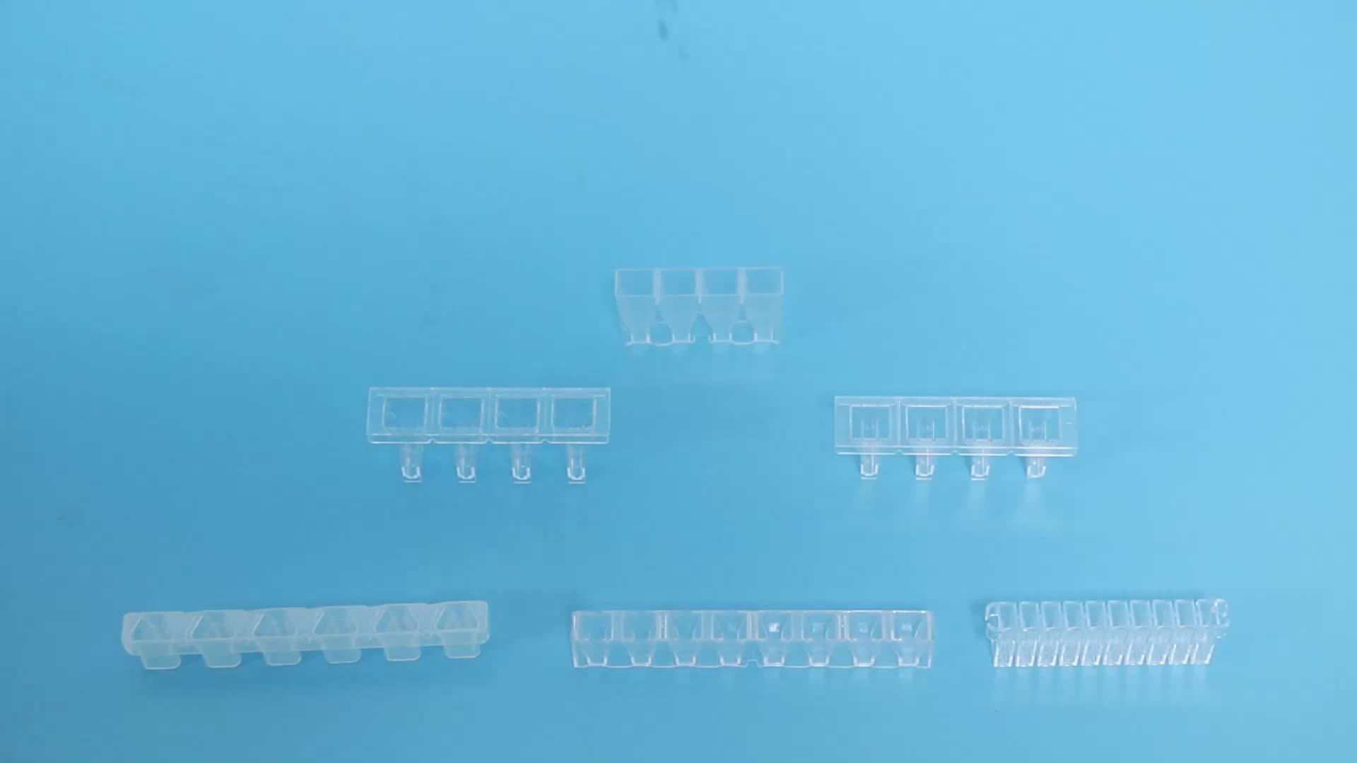 Plastic Medical Lab Disposable Siemens Cups Reaction Cuvette For ...