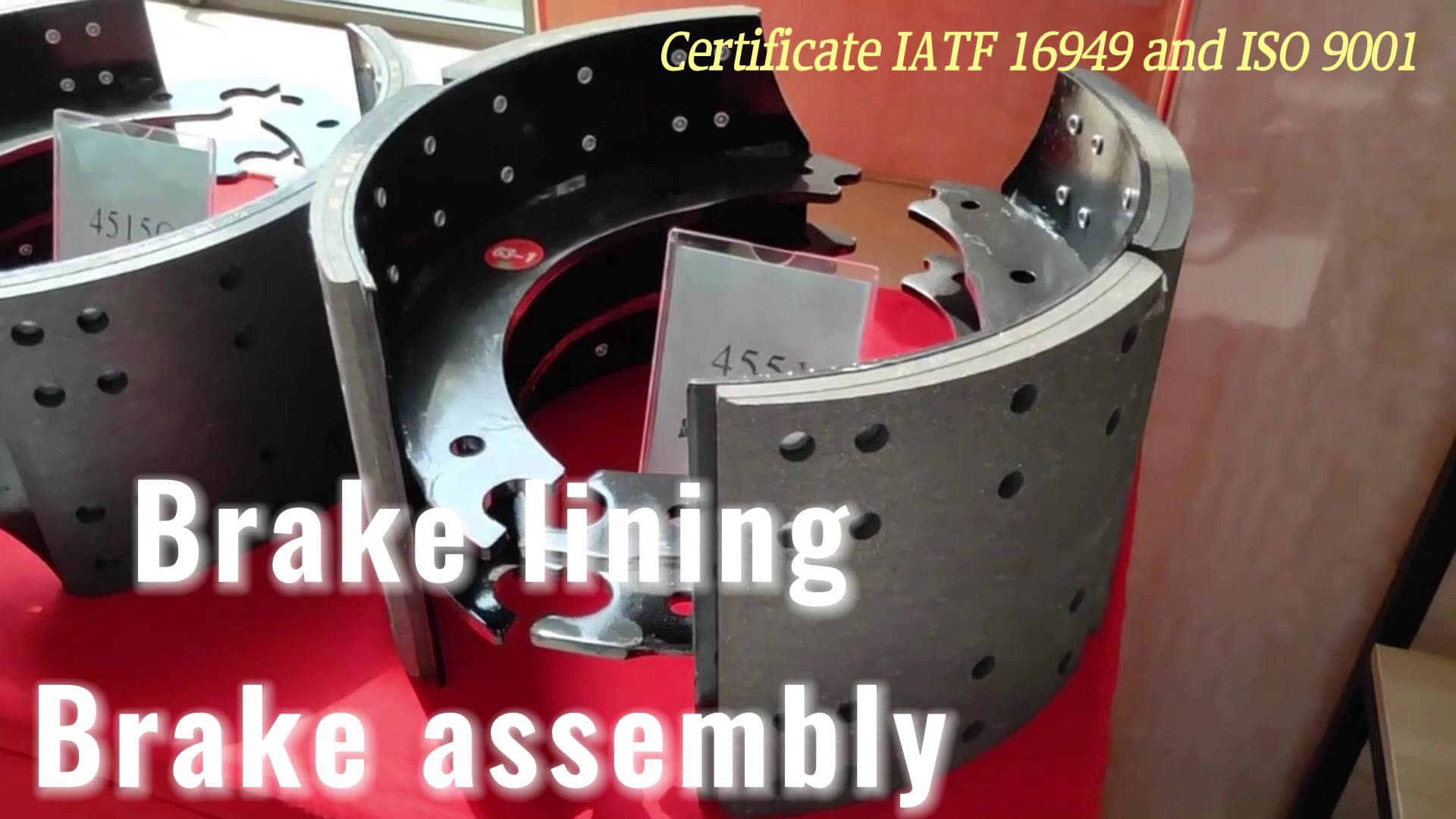 Euro Truck Kamaz Drum Brake Pads Brake Shoes 53205-3501090 For Euro Truck Brake Parts Oe Quality ...