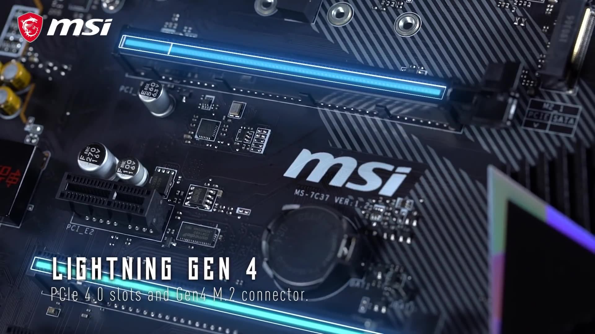 Msi Mpg X570 Gaming Pro Carbon Wifi Gaming Motherboard With Amd Am4 ...