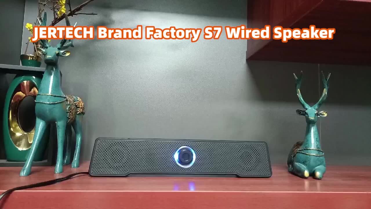 Jertech S7 Single Wired Party Speaker Box Professional Dj Gaming Big ...