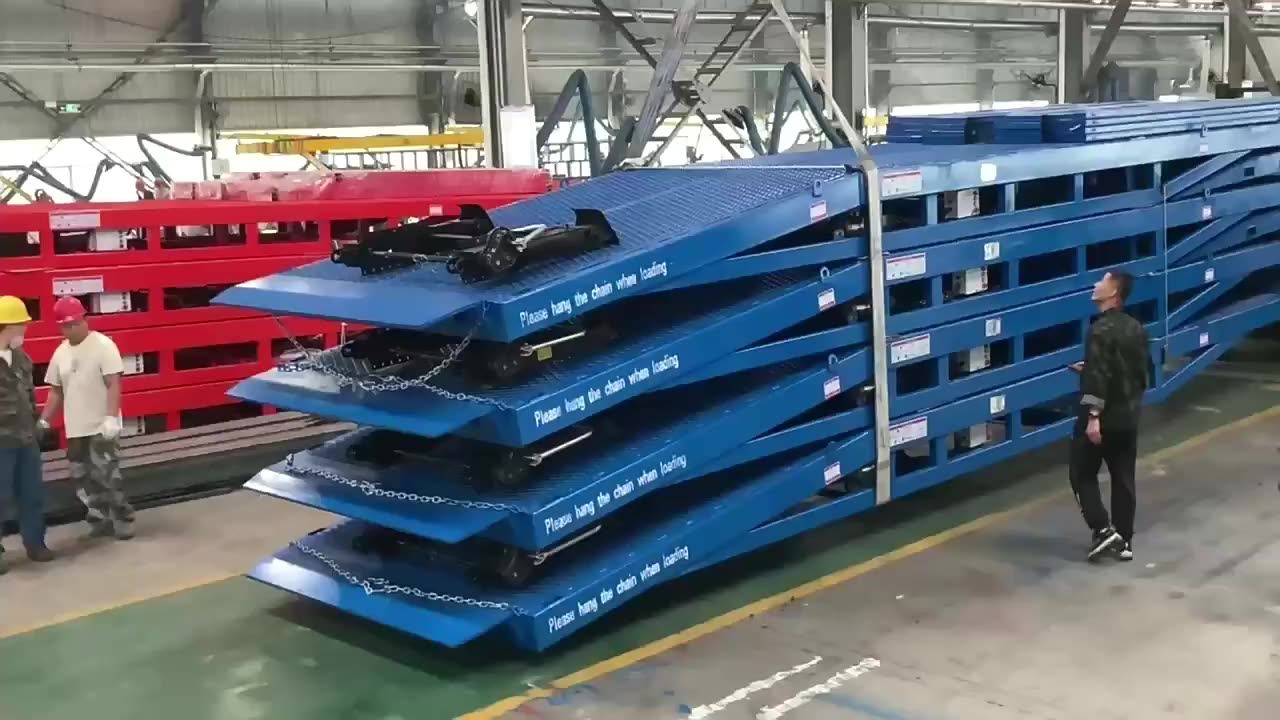 Haolong Electric Telescopic Conveyor Loading Machine Container Crossing Ramp Electric Lifting ...