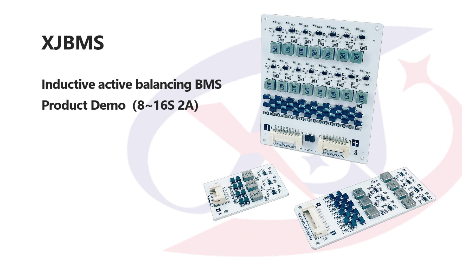 Xj Bms 4-8s Active Balance 1a 2a Bms 100a 200a For Lifepo4 Lto Li-ion ...