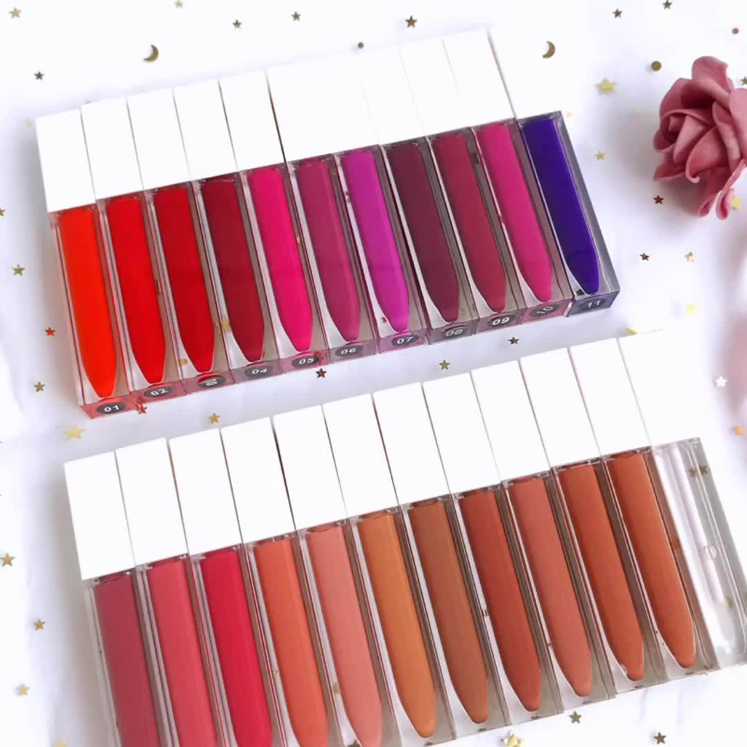 Oem Vegan Matte Lasting Lipstick Waterproof Wholesale Private Label Lip ...