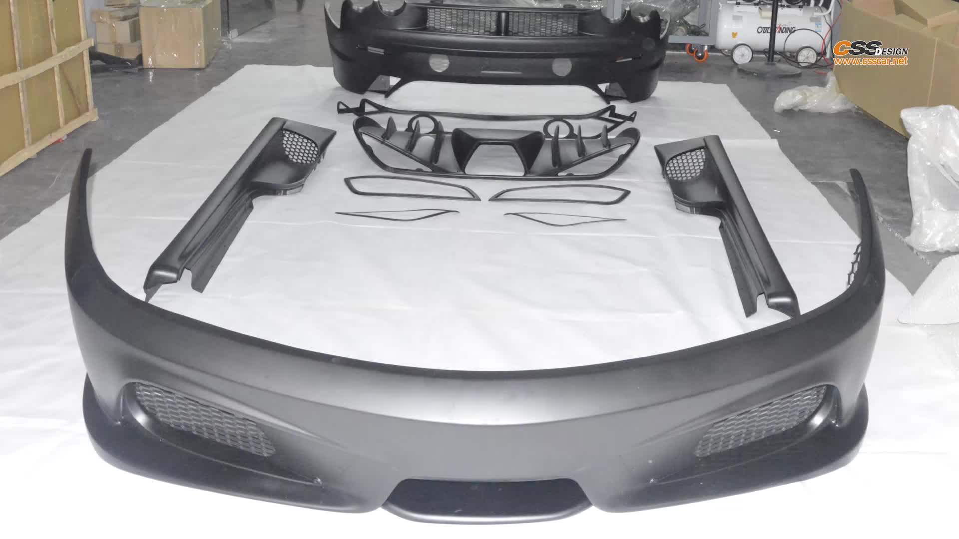 For Ferrari Rear Bumper F430 S/c Design Car Body Kits - Buy For Ferrari ...