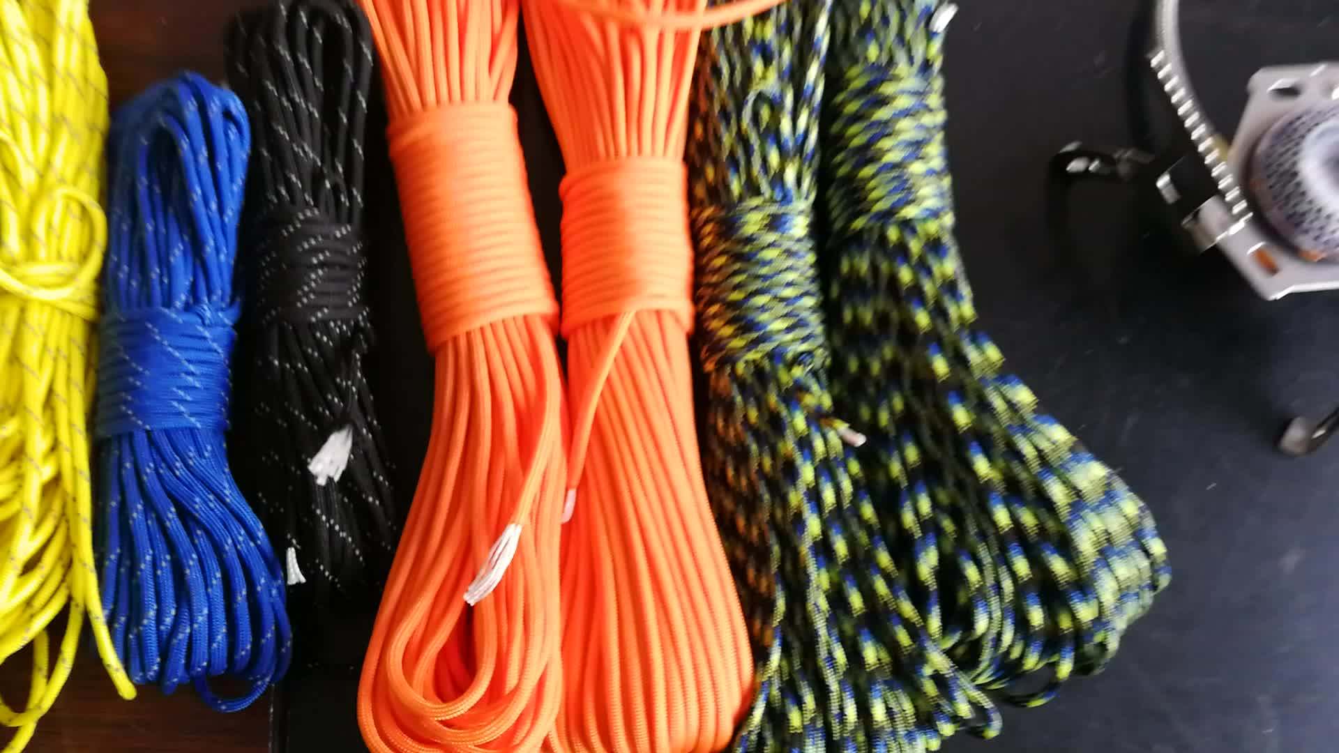 4mm 1000ft 550 Nylon Paracord Rope Camping Parachute Cord - Buy 4mm ...