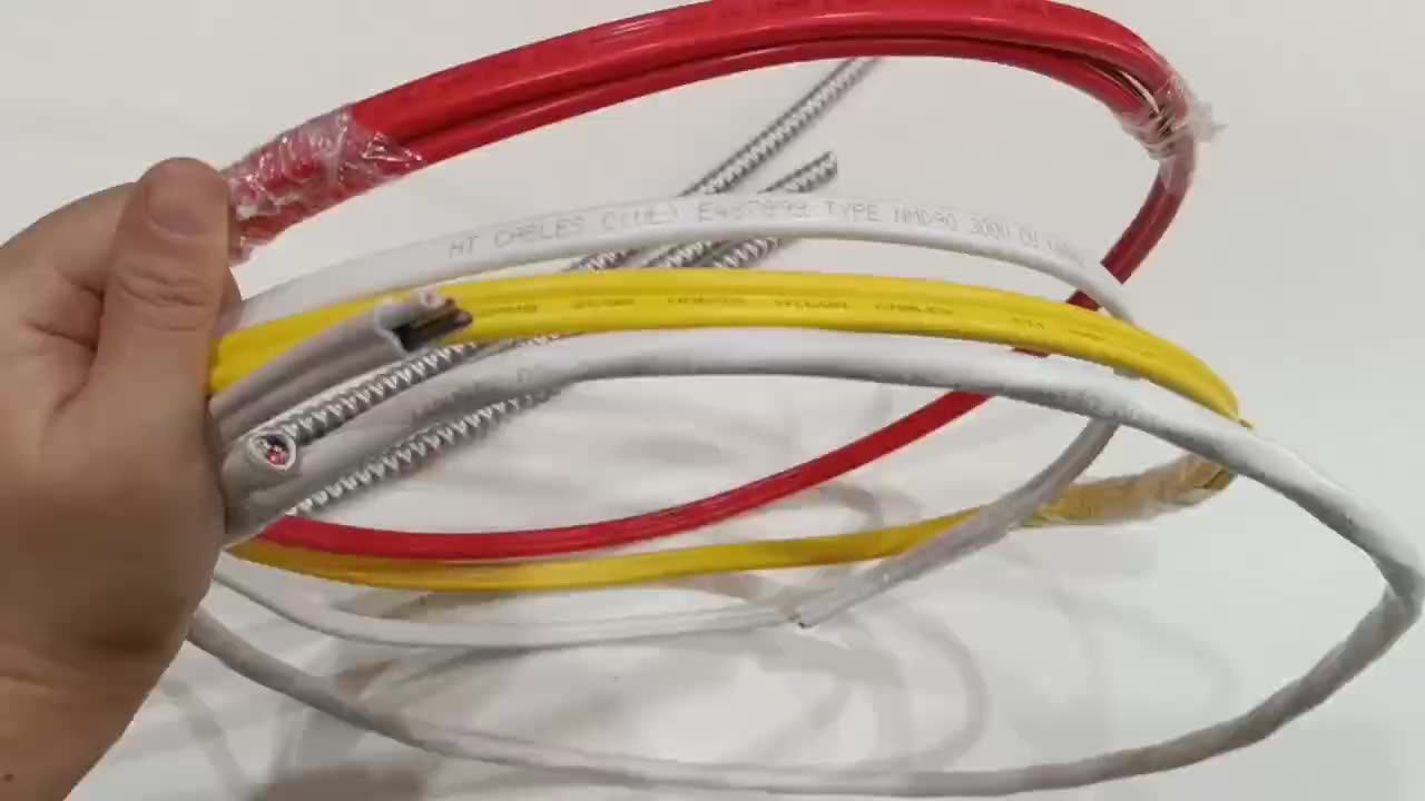 Nmd-90 Wire Building Electrical Wire 14/2 12/2 White 300v T90 Nylon ...