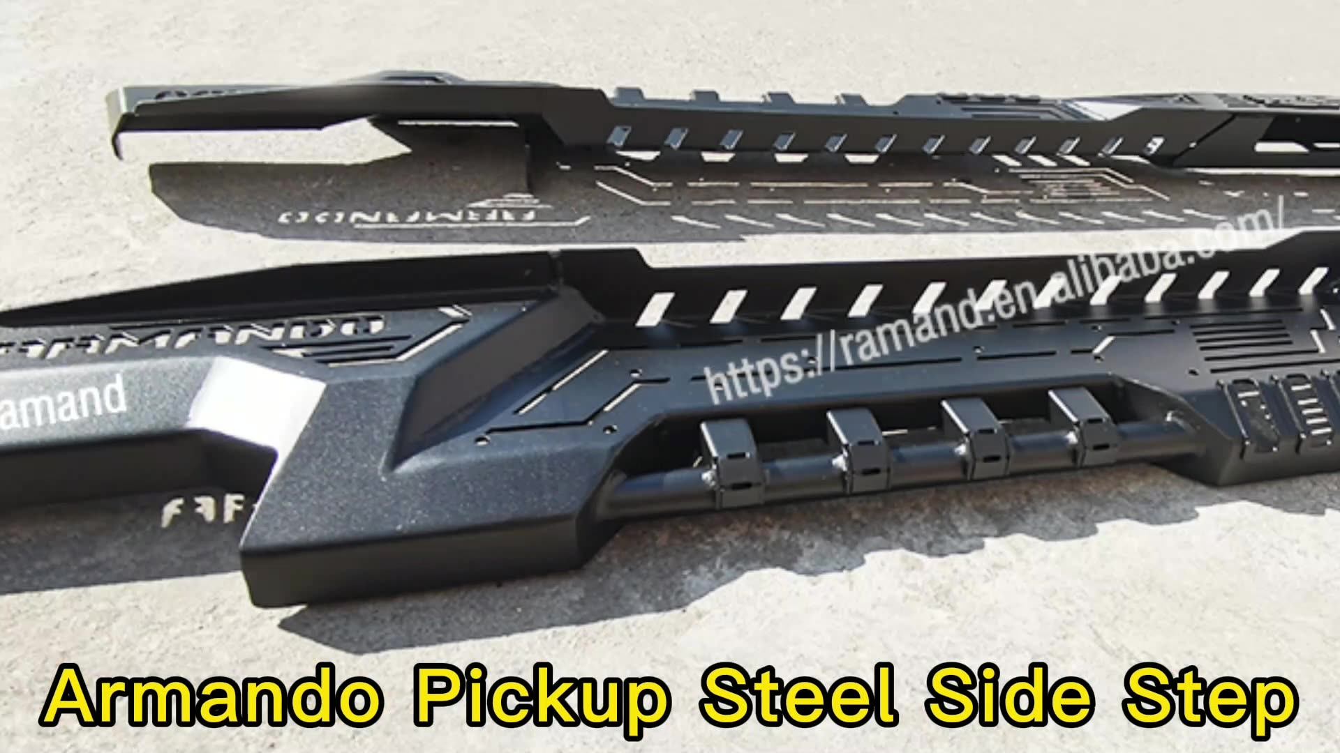 Steel Side Step For Ranger Universal Side Steps For Hilux Steel Side ...