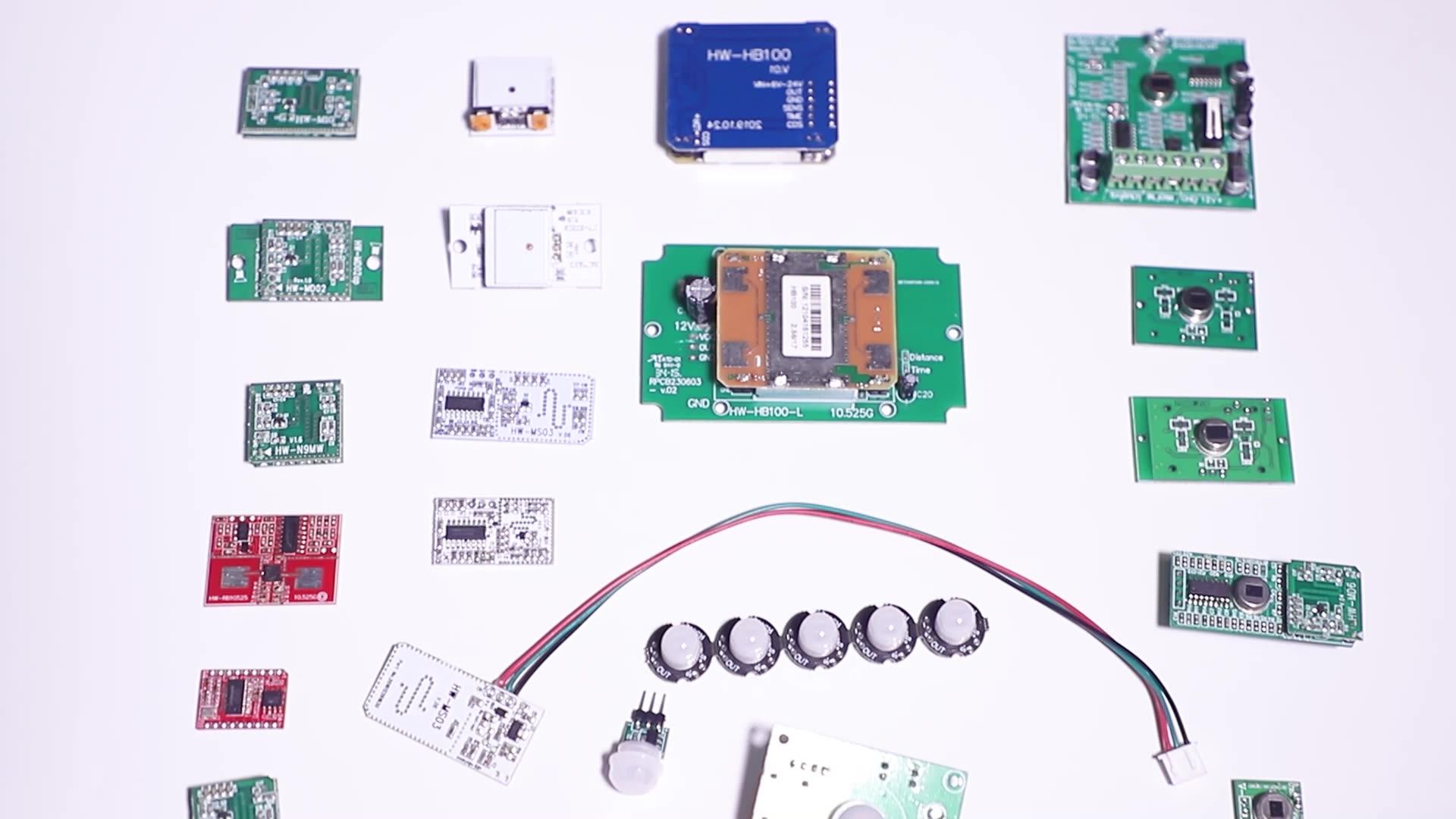 10.525g Frequency Hw-mb07 Millimeter Wave Radar Microwave Motion Sensor ...