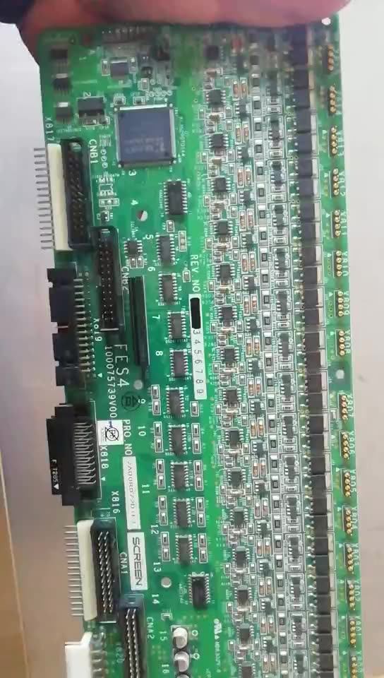 Repaired Screen Ctp Ptr 8600 Plate Processor Plate Fes4 Pcb ...