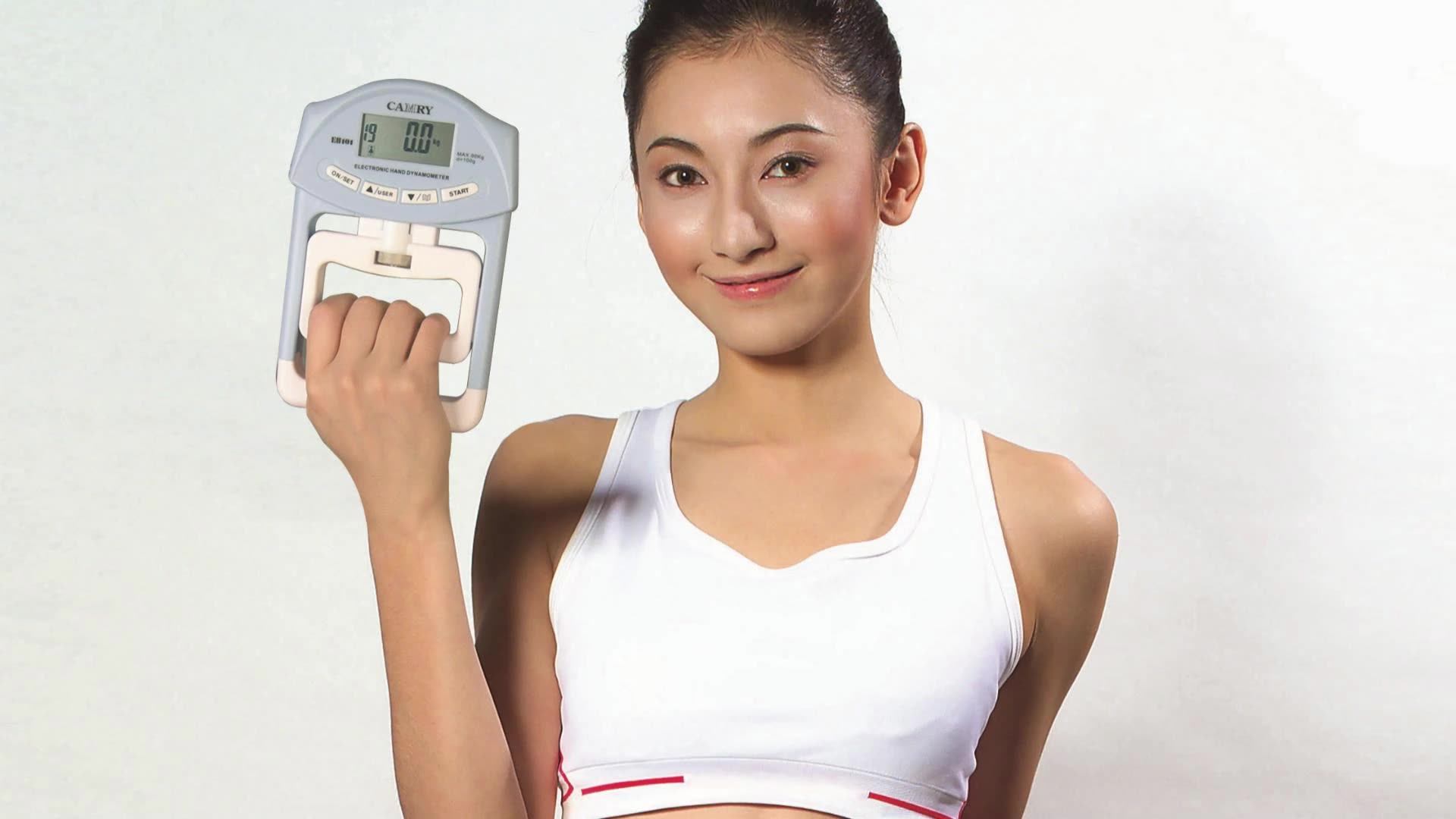 Exercise Finger Trainer Gripper Measurement Hand Dynamometer Electronic ...