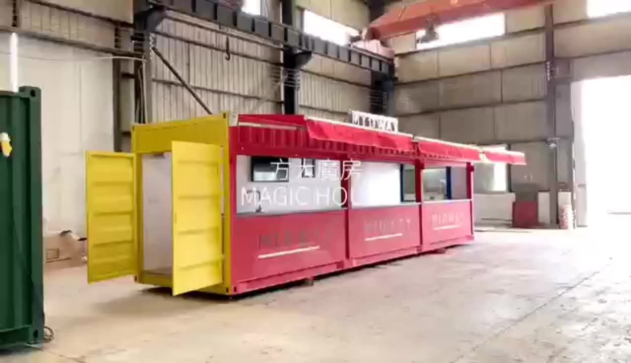 Magic House Container Restaurant Bar Container Store Shop Shipping ...