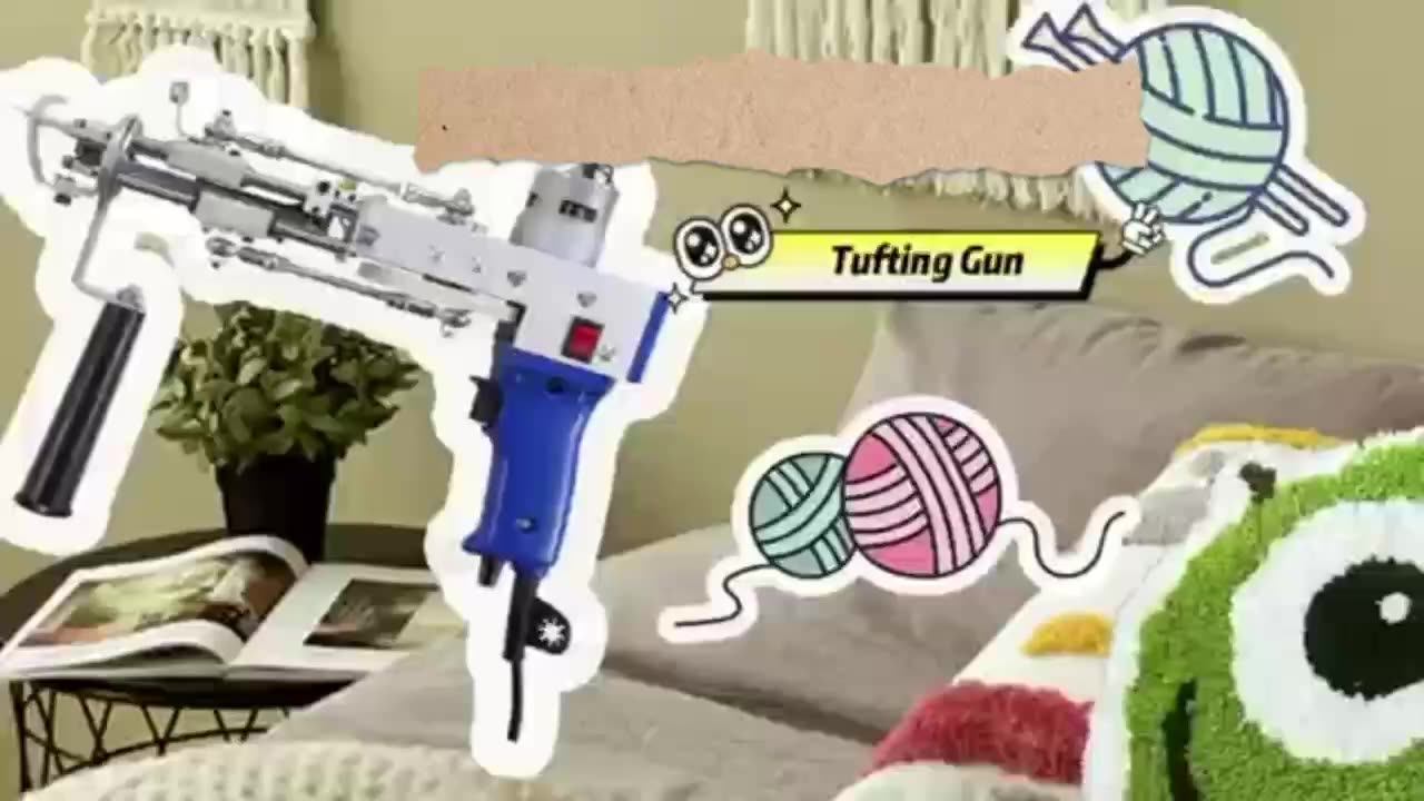 Multifunctional Upgrade Cut Pile Tufting Gun Akii Tufting Gun Ak-1 ...