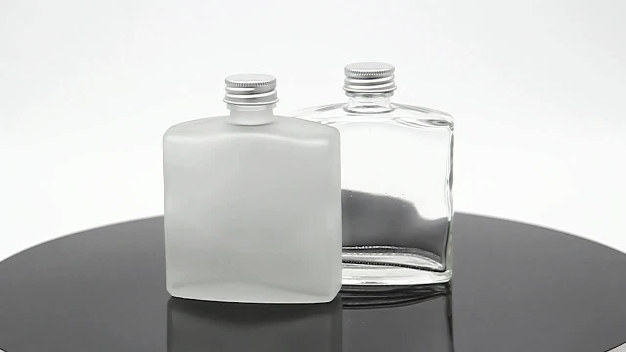 100ml 200ml 250 Ml Flat Glass Bottle Cold Drip/ Brew Coffee Hip Flask ...