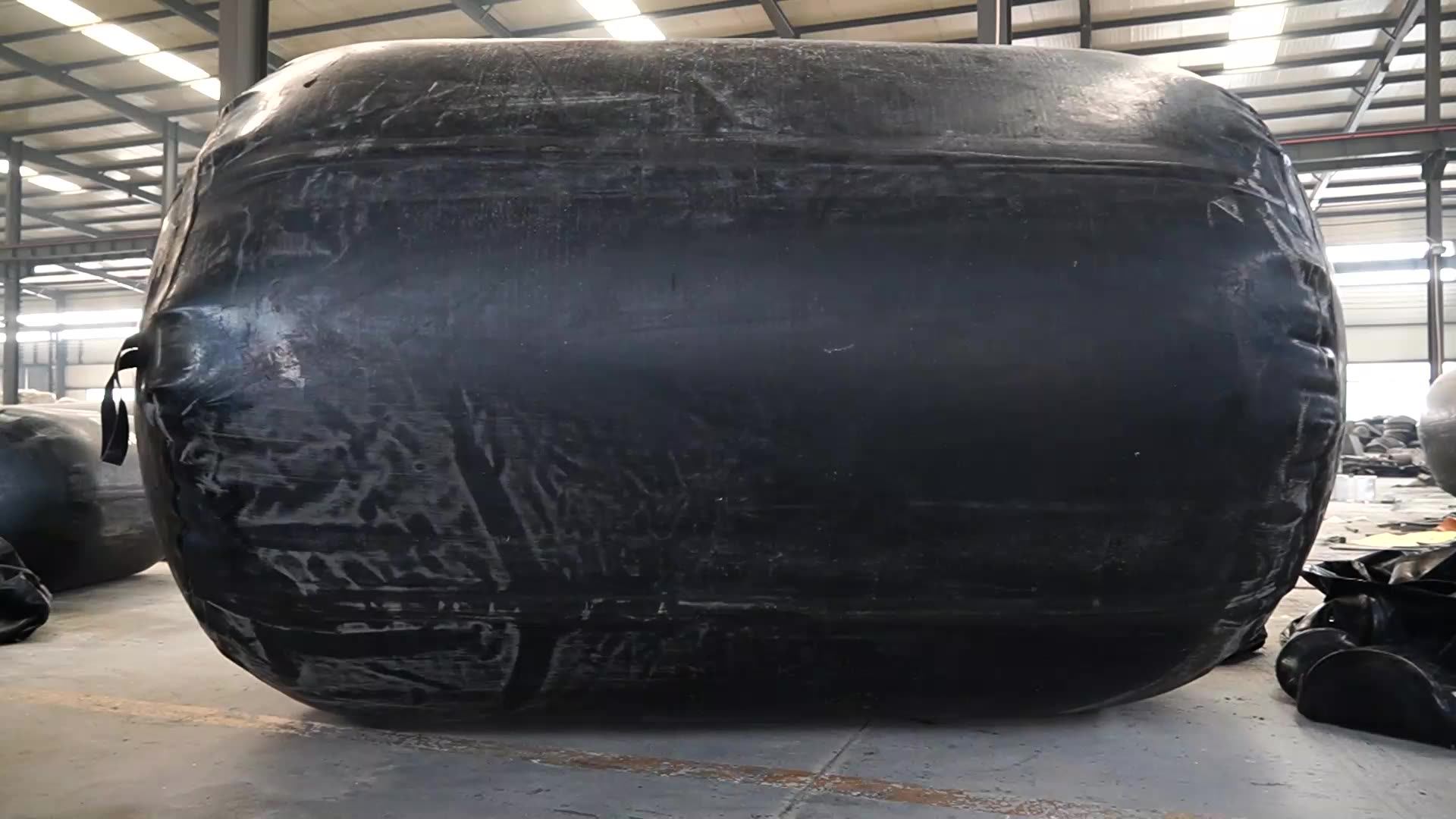 Rubber Balloon Inflatable Culvert Formwork Used For Concrete Pipe ...