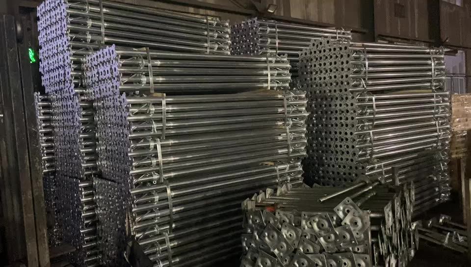 Adjustable Galvanized Metal Props 3.5 Meters Height 3 Meters Shoring ...