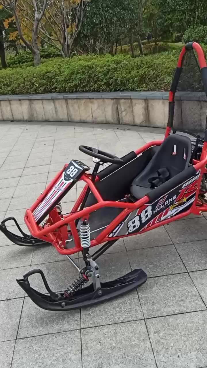 125cc 150cc 200cc Kids Gasoline Snowmobile Snow Scooter Winter Sports ...