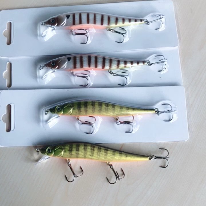 Gorgons 4'' 14g 4 Feet Deep Diving Bass Fishing Lure Minnow 120mm ...