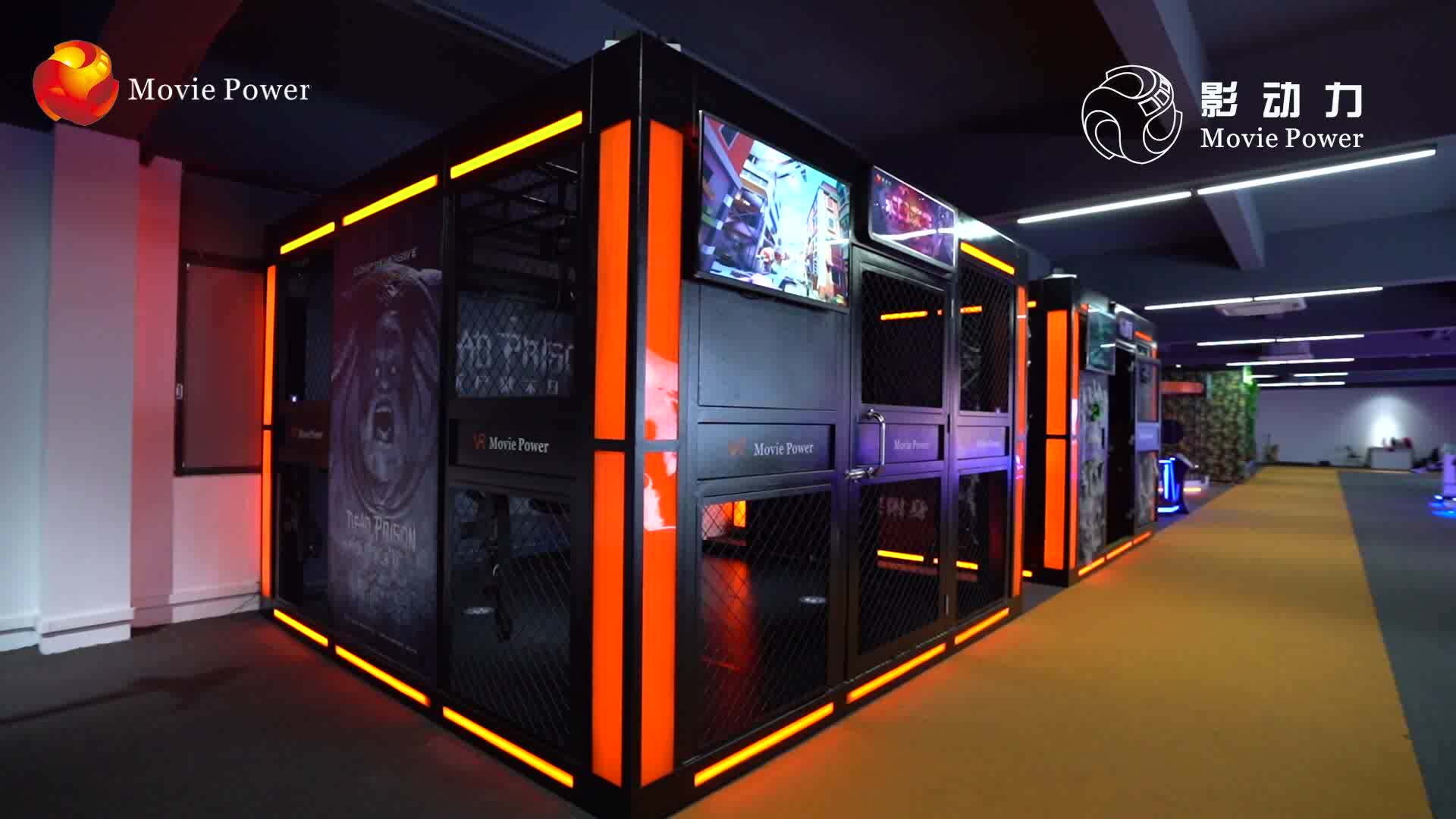 9d Vr Motion Simulator Vr Machine Multiplayer Vr Shooting Game Machine ...