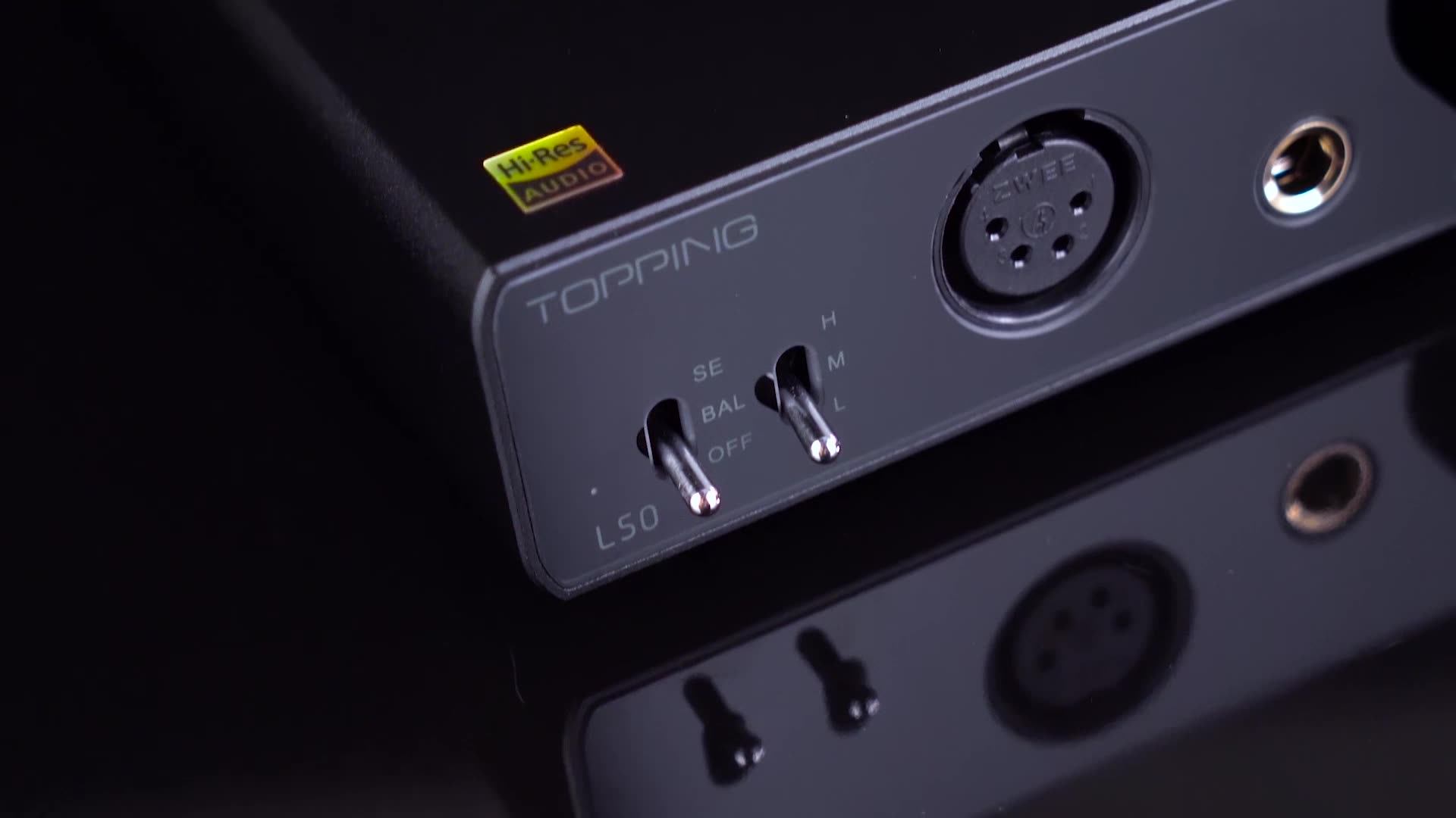 Topping D90 TOPPING L50 Amplificateur Casque Symétrique NFCA Noir ...