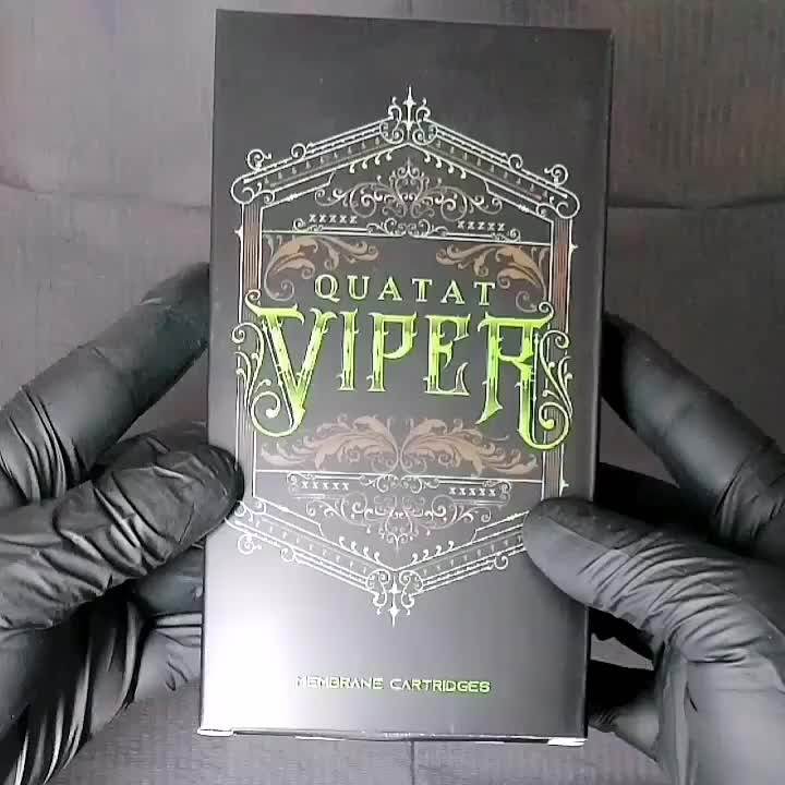 Viper Box Of 20 Kwadron Needles Tattoo Needles Cartridge Blue High ...