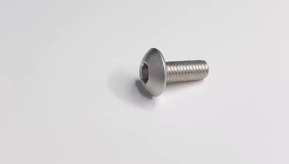 M7 Allen Type Pan Head Cap Screw A2-70 Allen Key Screw M2 M3 M4 M5 M6 ...