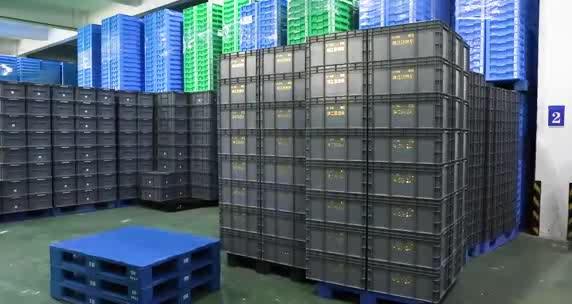 Esd Pcb Storage Box Circulation Box With Slot Panel Esd Container - Buy ...