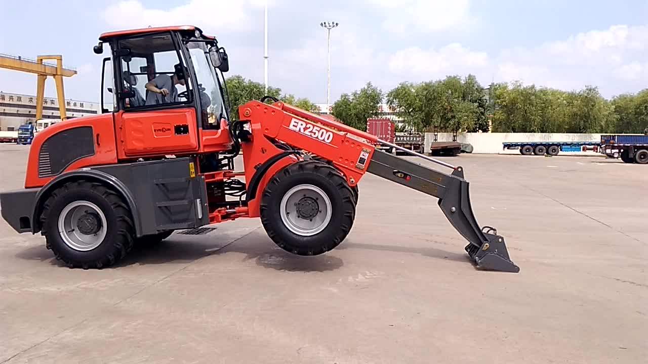 Epa And Euro5 Emission Everun Er2500 2.5t Construction Loader And ...